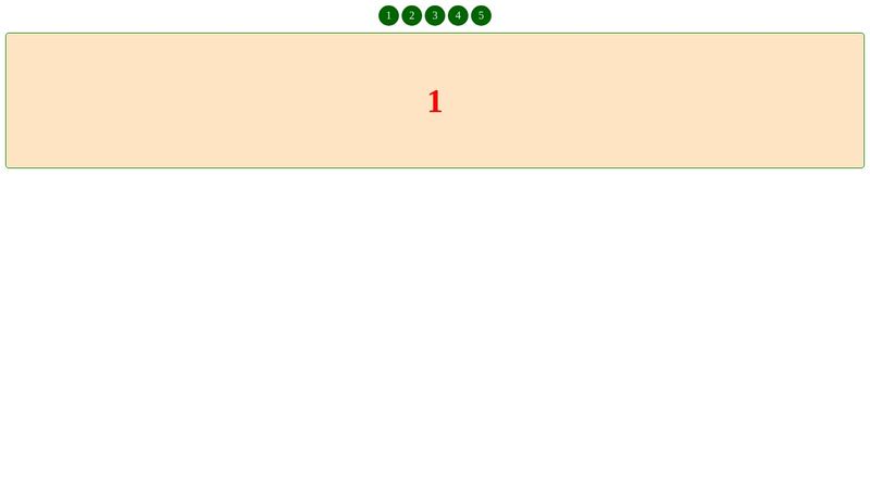 Simple slider with just HTML and CSS