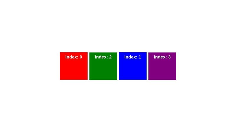 Colors array using only CSS
