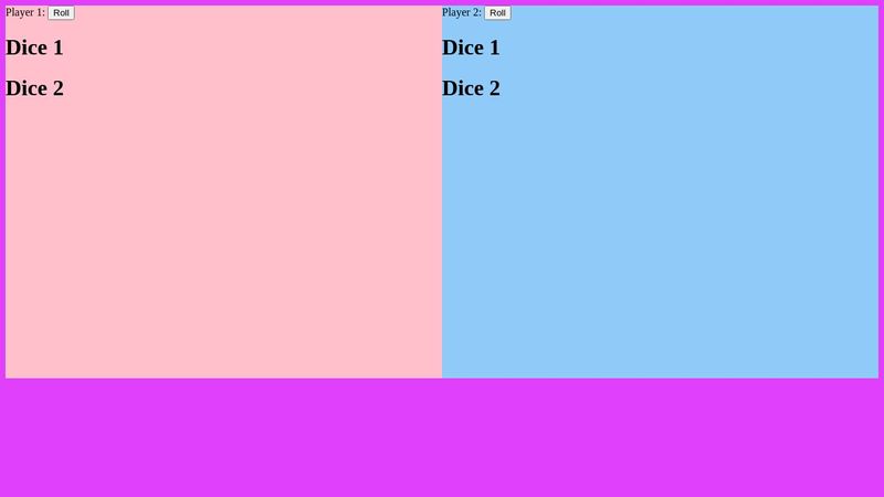 Dice Roll Game