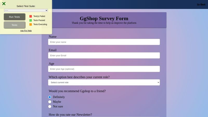 Survey Form