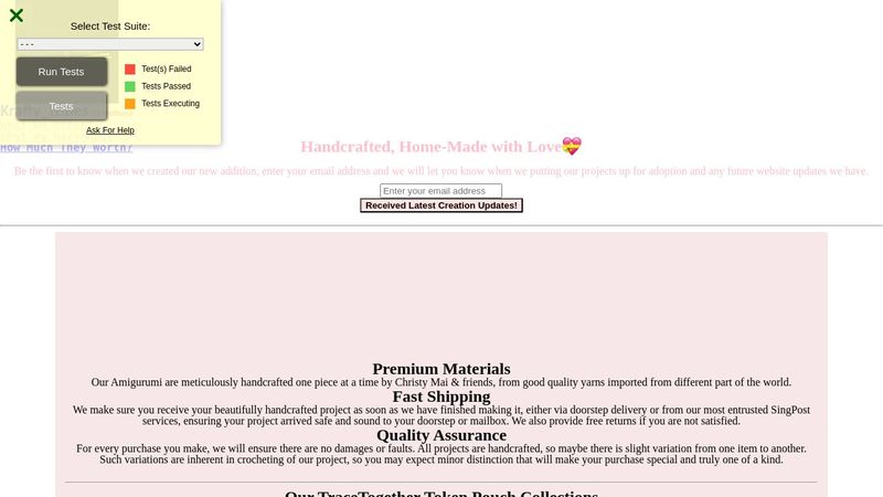 FCC: Product Landing Page