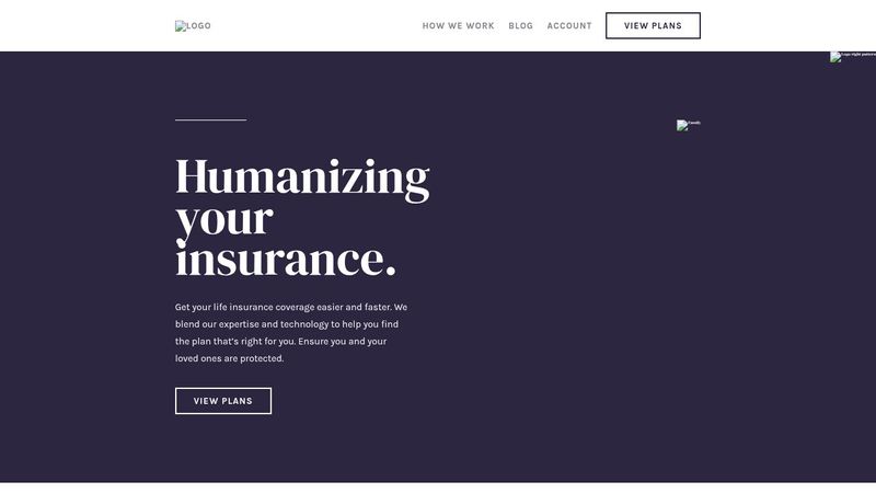 front end mentor - insure landing page