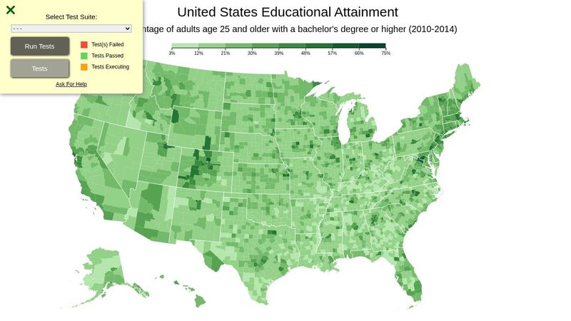 (FCC) D3 - Choropleth Map
