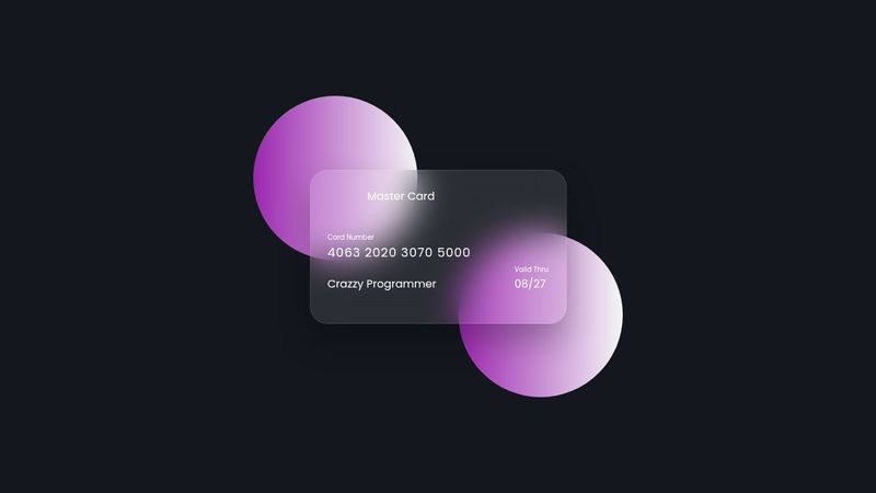 Animated Credit Card