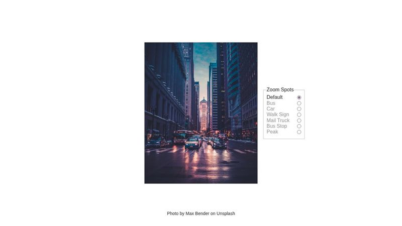 Pure CSS Animated Image Zoom 🚀 [object-view-box, @property, :has)