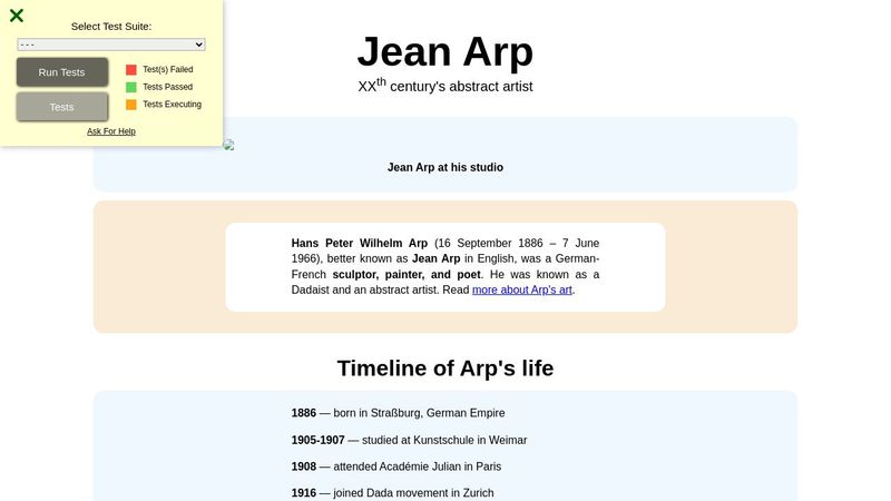 01 Tribute page — HTML & CSS