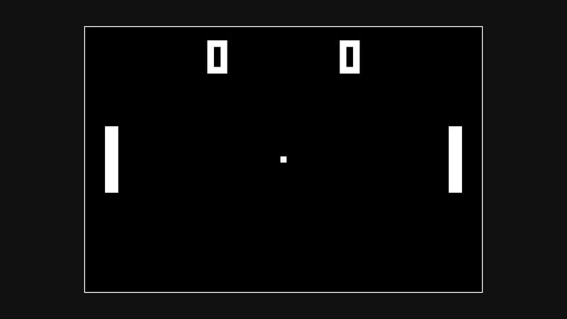Pong game (canvas)
