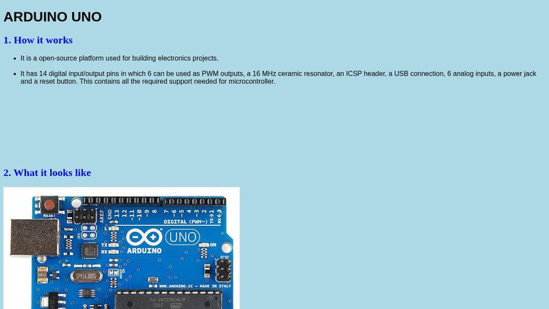 Arduino Uno