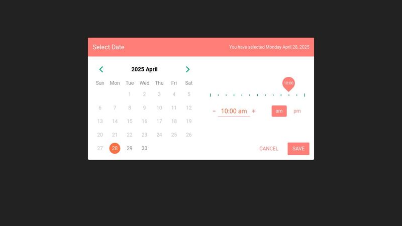 material design datetime picker