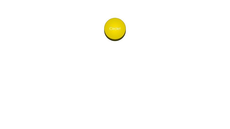 CSS 3D Button 2 (Round)