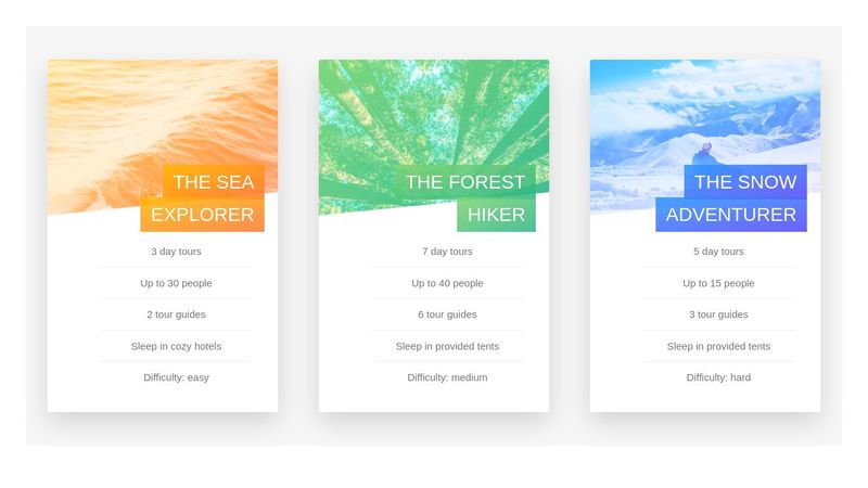 Pure CSS: Flipping cards on hover