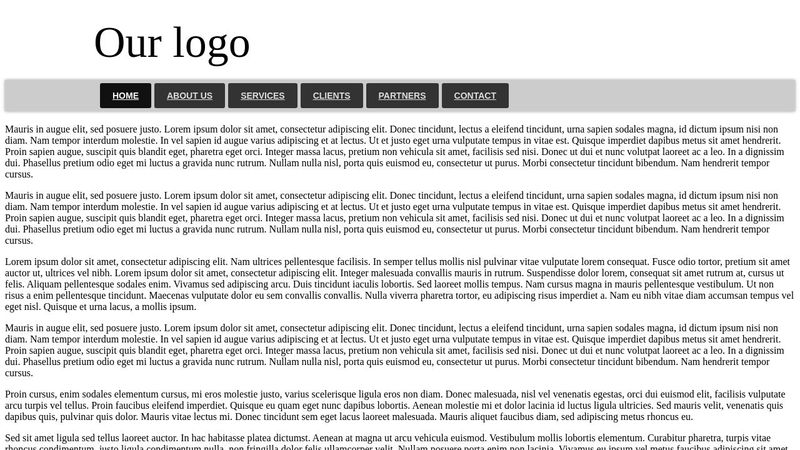 Sticky Navigation with jQuery