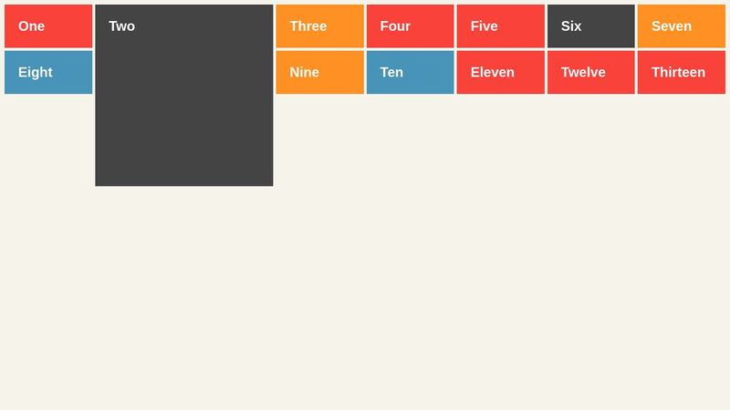 Learn Grid — exercise 7