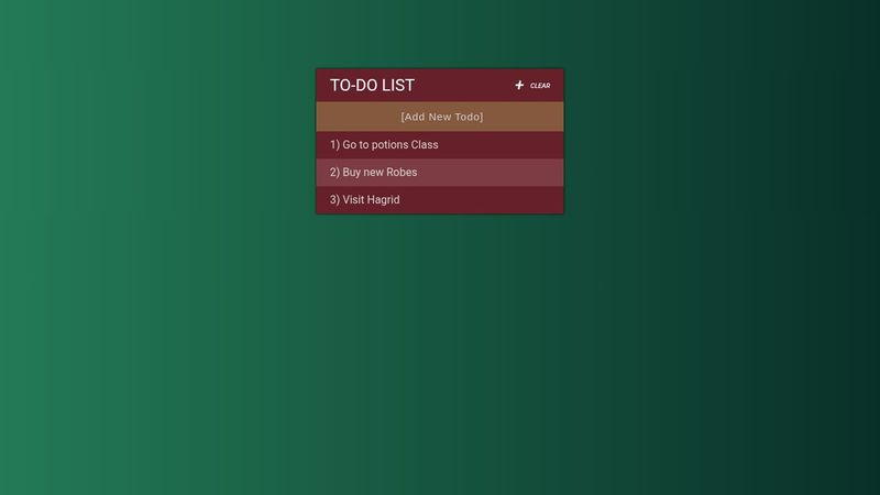jQuery Todo list