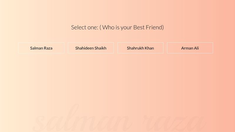 Radio Button Animation Pure CSS