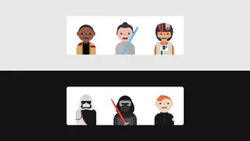 HTML+CSS Star Wars Characters