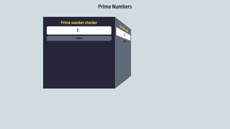 Prime Numbers Checker & Generator