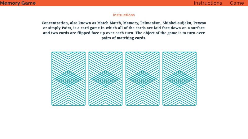 Memory Game - jQuery - Solution