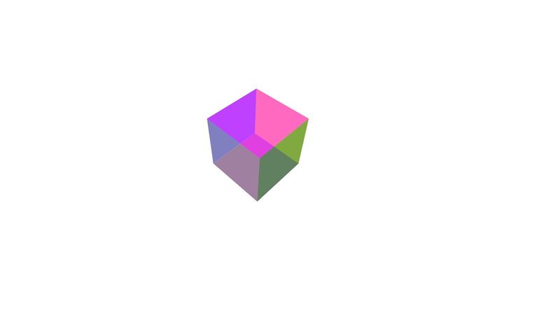 Cube 3D css