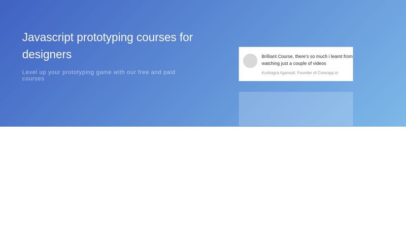 Vertical Scroll Animation