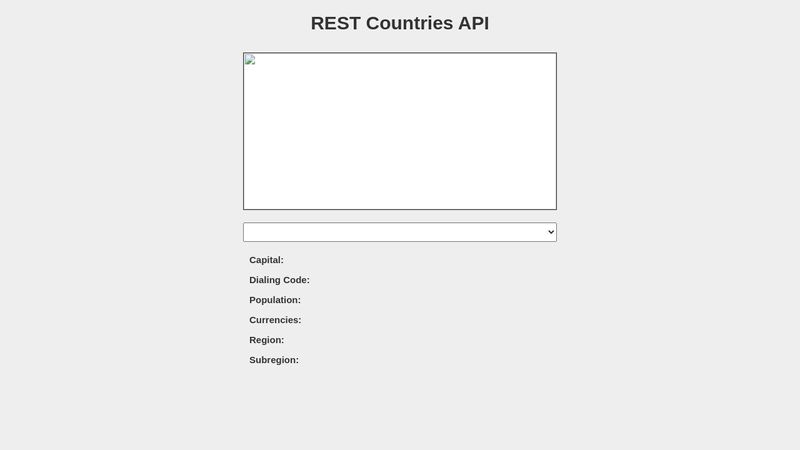 REST Countries API