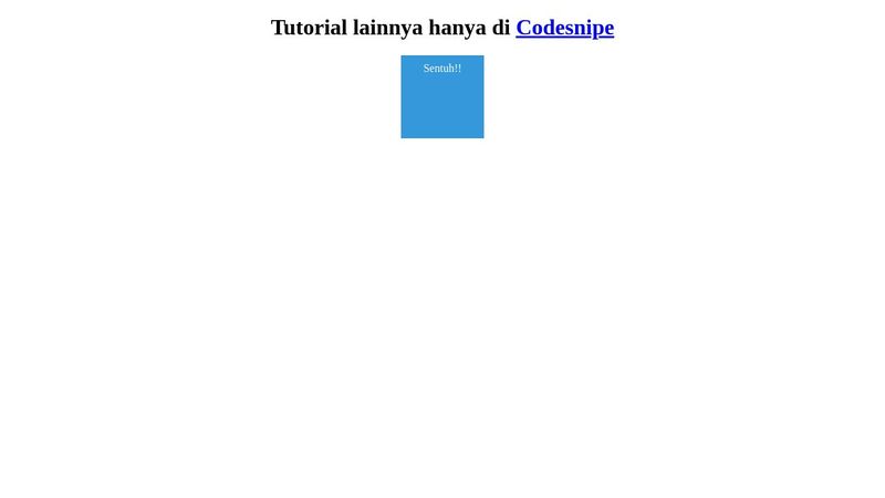 Membuat Animasi Objek berputar dengan CSS3 Rotate 1