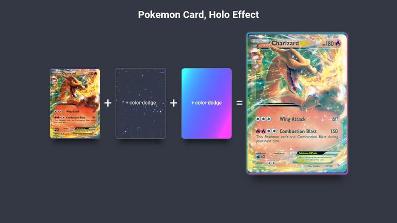 Pokemon Card Holo Effect