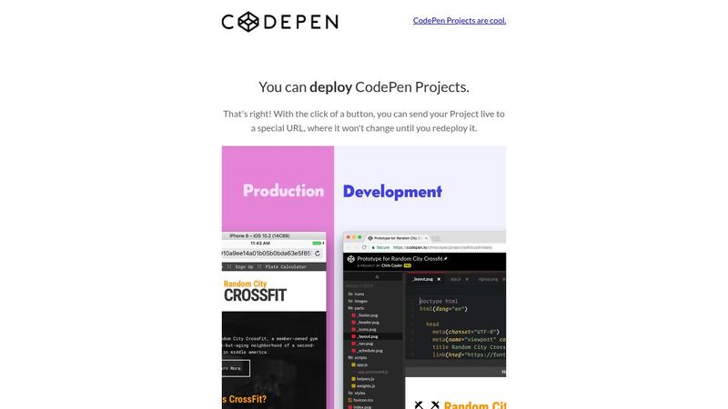 CodePen Projects: Deploying, Custom Domains, and HTTPS