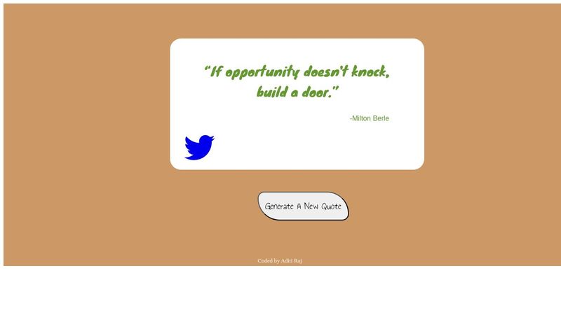 Random Quote Machine