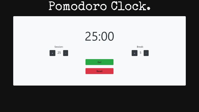 Pomodoro Clock