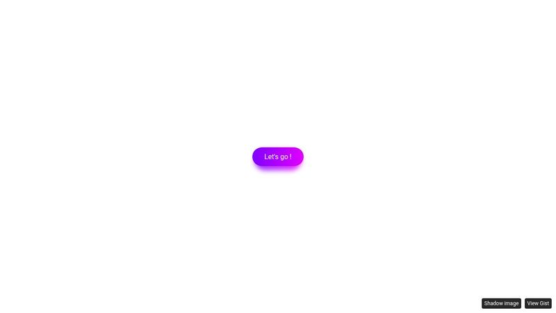 Simple button with gradient shadow in CSS