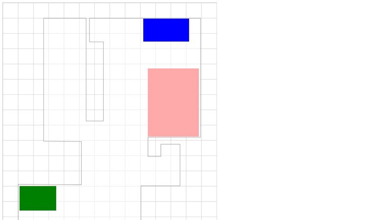 fabric.js grid and rectangles