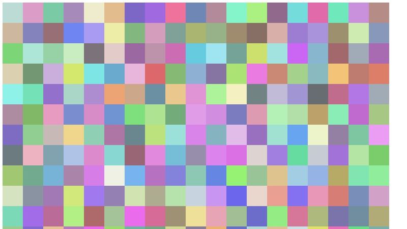 Random Hex Color Animation