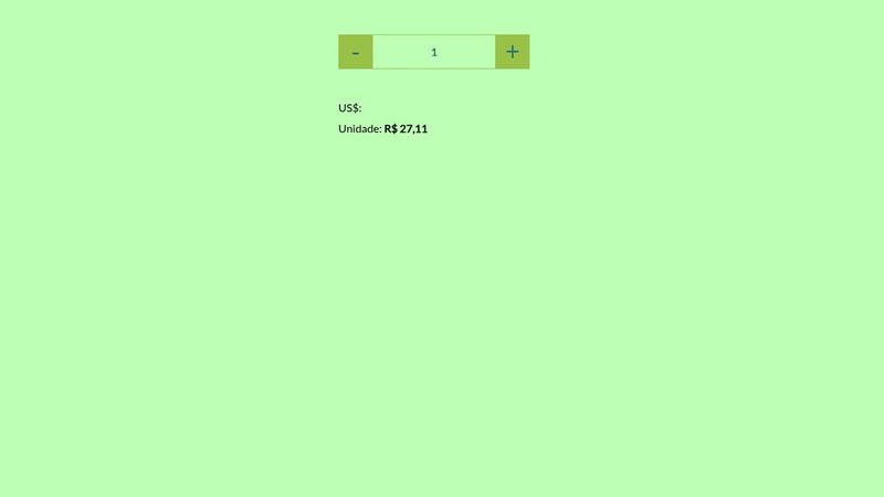 Increment and Decrement Buttons