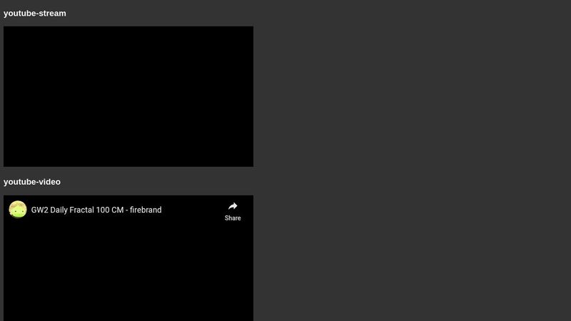 [JS] Custom Elements (Youtube)