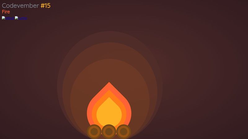 Codevember #15 - Fire