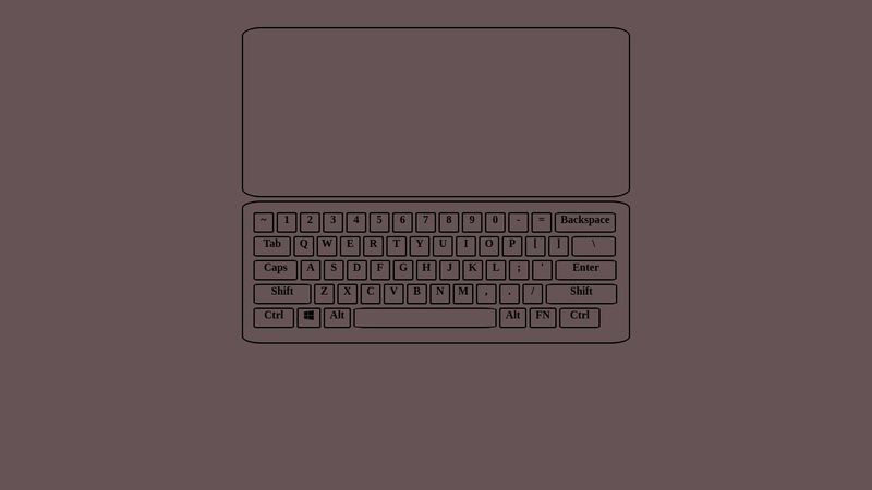 WIP Keyboard [CSS drawing]