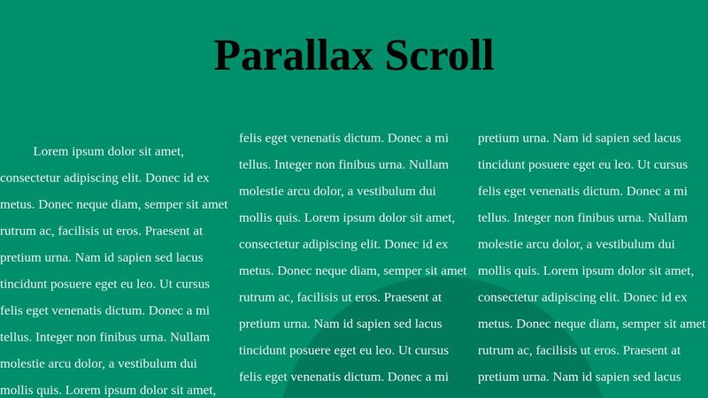 parallax example
