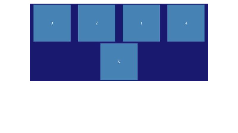 Ejemplo 5 FlexBox