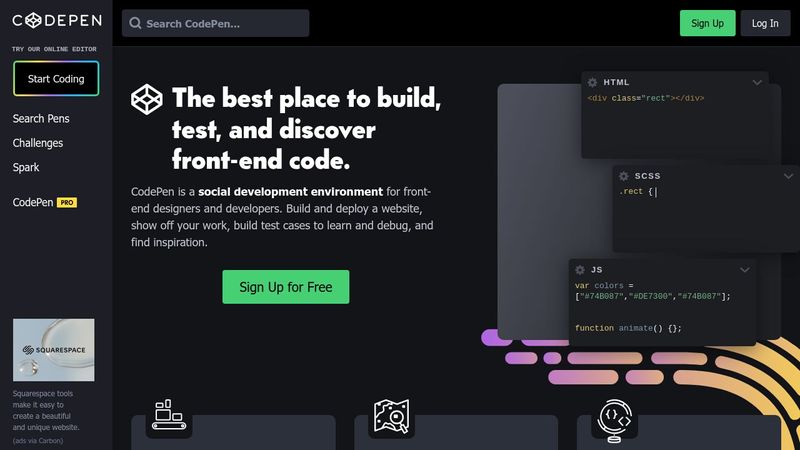 codePen inside of CodePen