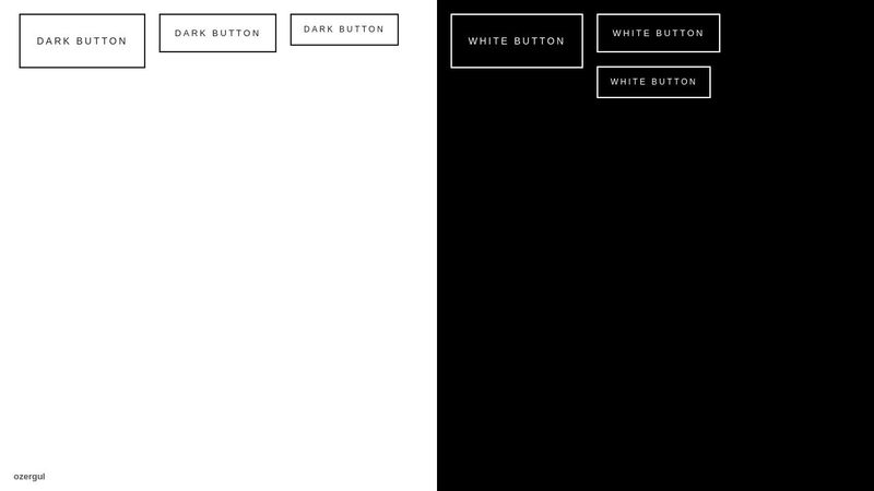 CSS dark and white buttons