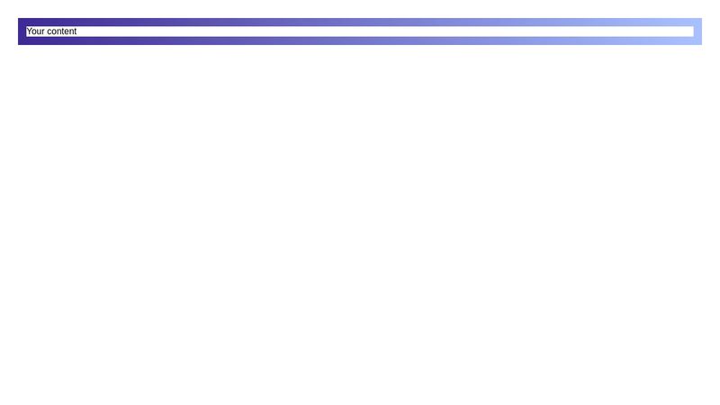 CSS Gradient Border Snippet