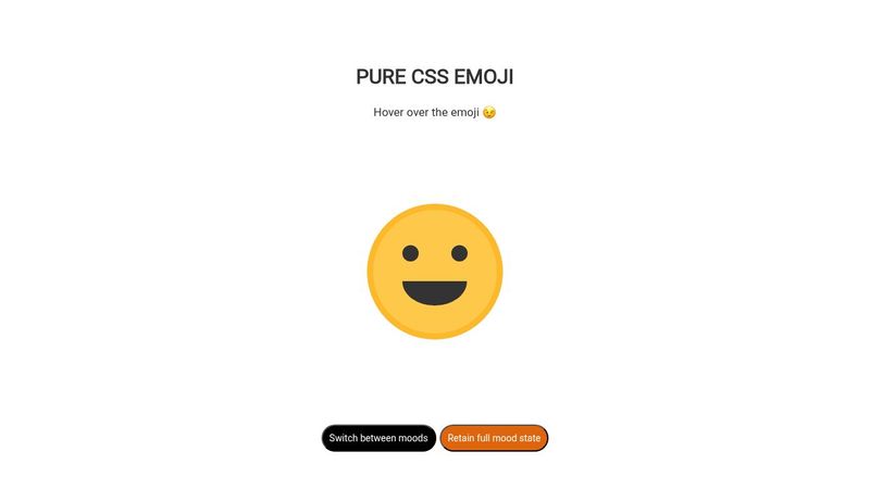 Pure CSS Emoji