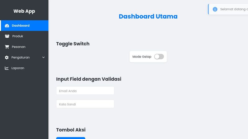 Micro Interaction - Dashboard
