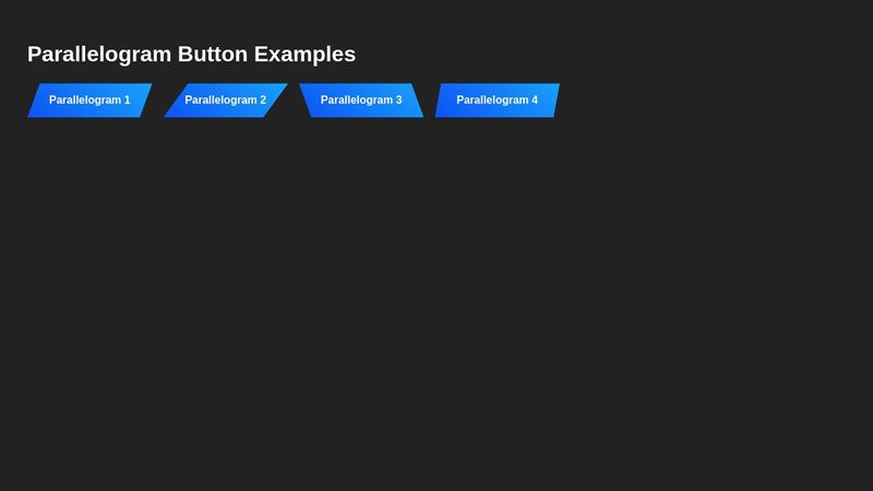 Parallelogram Button Examples