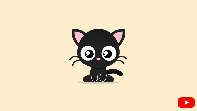 CSS Art: Kawaii cat