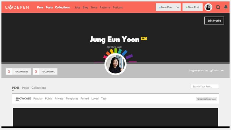Custom Profile CSS - Orange Creamsicle