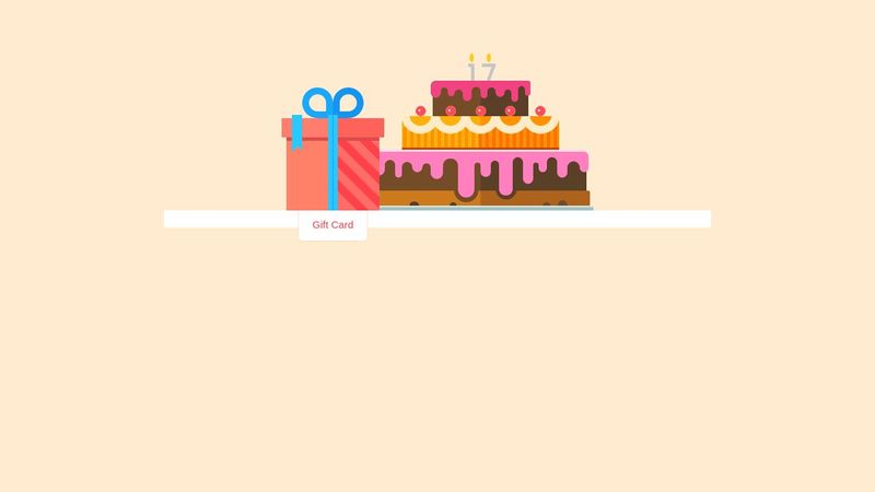 Birthday party Pure CSS