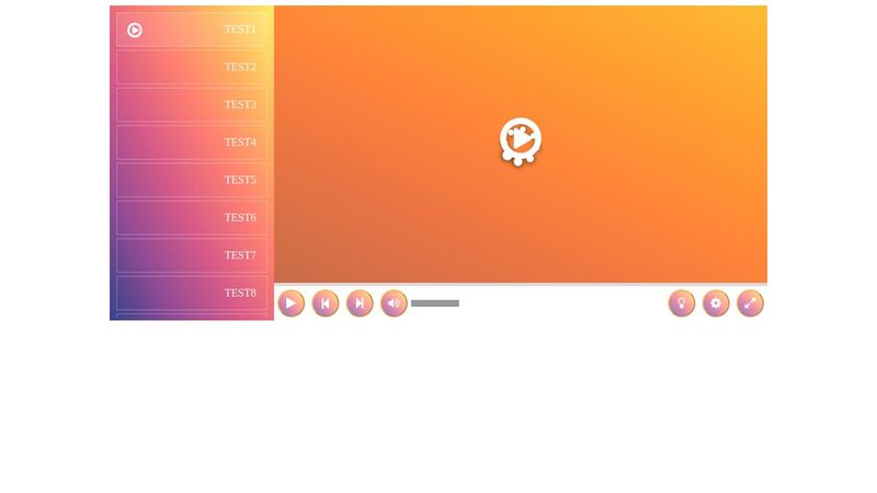 html5 video player + playlist with jQuery