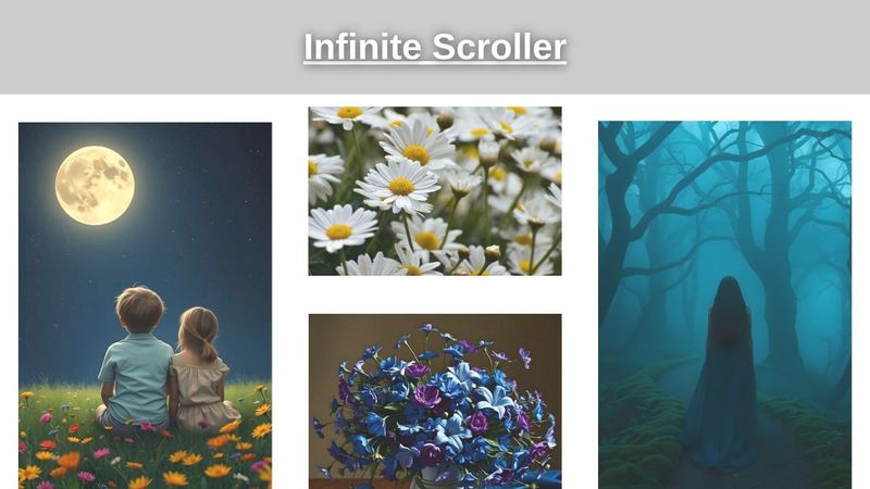 Infinite Scroller With Lazy Load